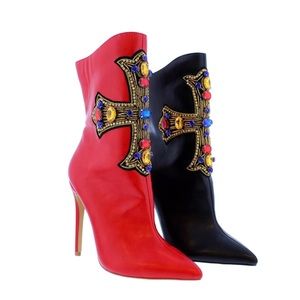 Shoes | Bad Ass Red Boots | Poshmark